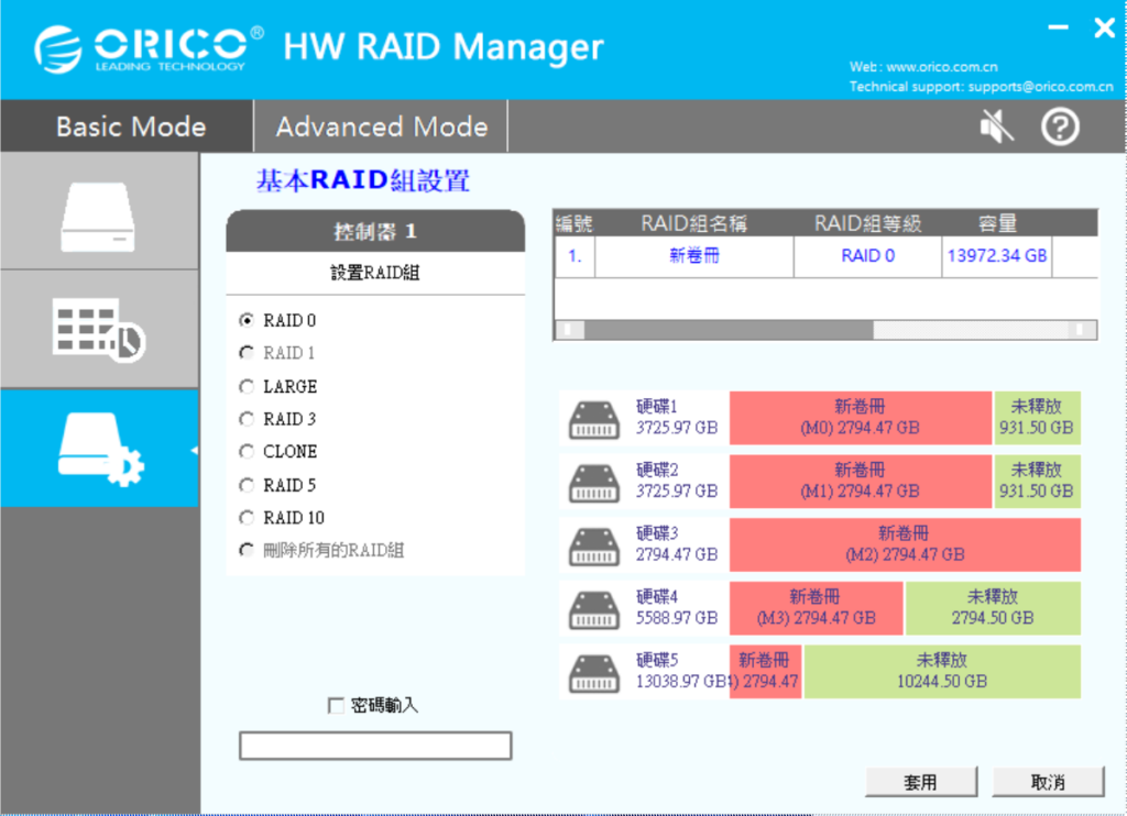 ORICO NS500RU3 外接 5 bay RAID 陣列硬碟盒使用心得 - DearHoney 數位音樂工作室