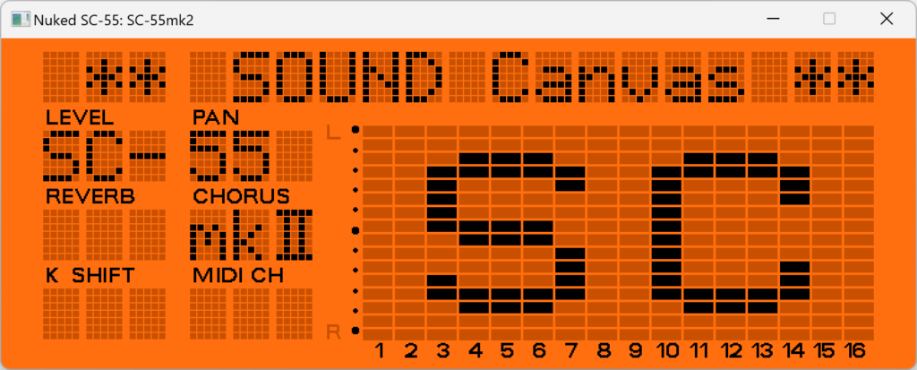 Nuked SC-55 Roland SC-55mkII 模擬器橫空出世 - DearHoney 數位音樂工作室